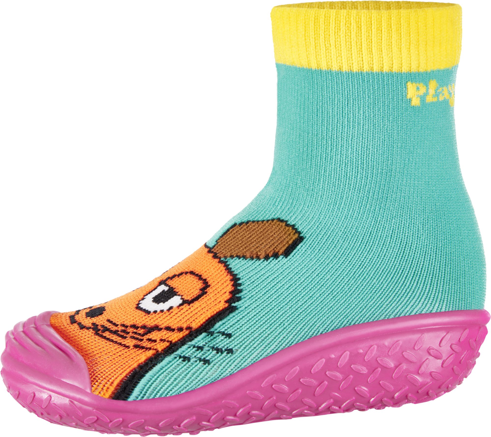 Playshoes Aqua-Socke DIE MAUS Freunde, Farbe: pink/grün, Größe: 24/25