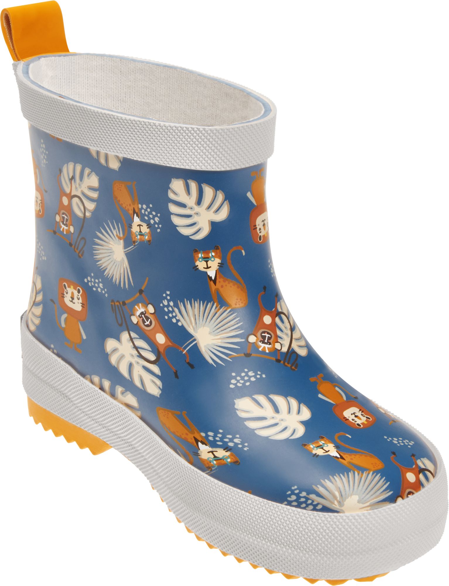 Playshoes Gummistiefel Halbschaft Dschungel, Farbe: petrol, Größe: 18