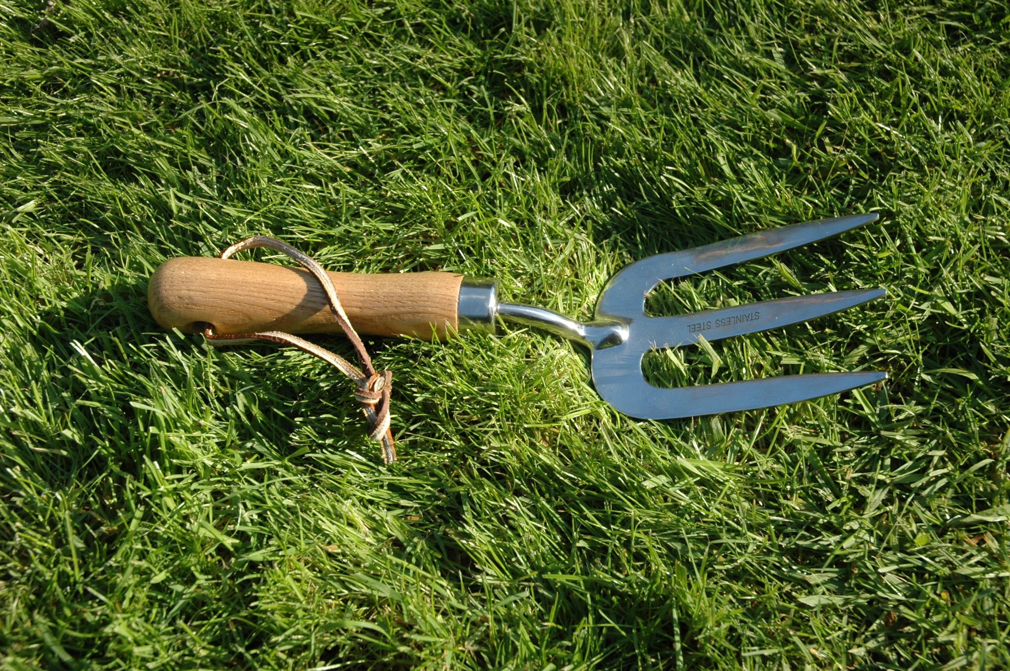 Esschert Design Gartengabel, Gabel mit Holzgriff, ca. 8,3 cm x 4,5 cm x ...